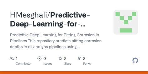 Predictive Deep Learning For Pitting Corrosionreplicatingpredictive