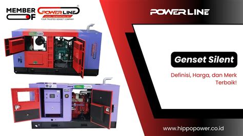 Genset Silent Definisi Harga Dan Merek Terbaik Hippopower