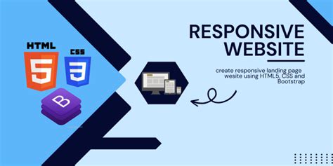 Design A Responsive Html5 Css Bootstrap Website For You