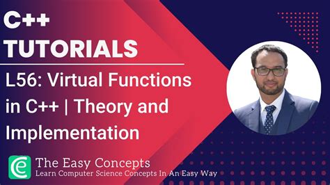 C Tutorials L56 Virtual Functions In C Theory And Implementation The Easy Concepts