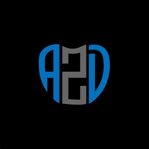 AZD Letter Logo Creative Design AZD Unique Design Vector Art At Vecteezy