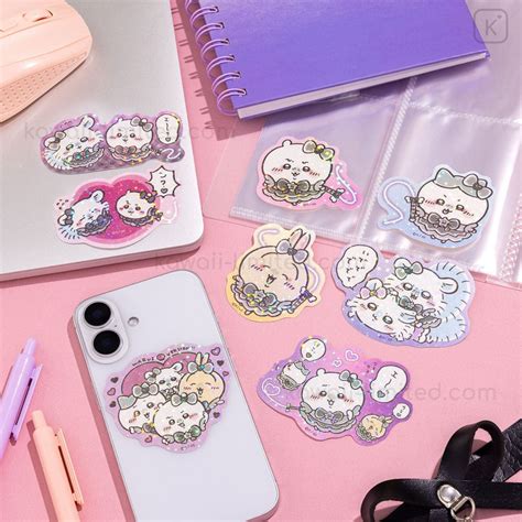 Japan Chiikawa Vinyl Hologram Sticker Usagi Magical Chiikawa Bad