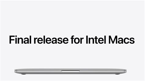 Intel Macs Wont Get Updates After Macos Tahoe Macmegasite