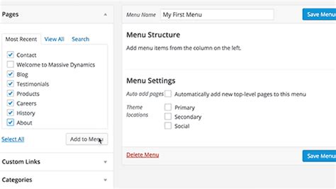 Step 5 How To Create Categories And Menu Bar In WordPress Blog