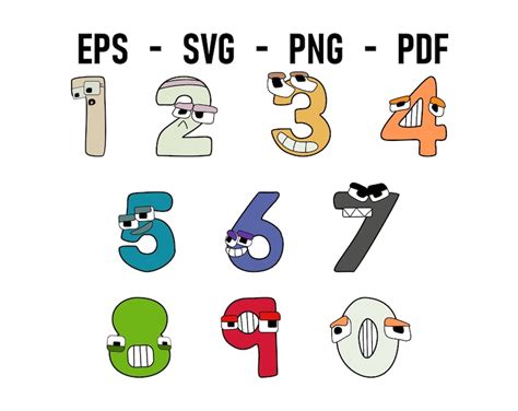 Complete Alphabet Lore Bundle Uppercase Lowercase & Number - Etsy