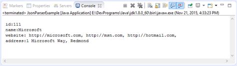 java json processing api jsonp