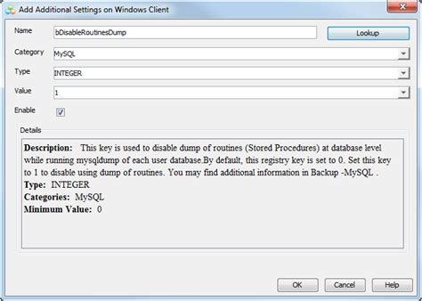 Advanced Configuration For MySQL