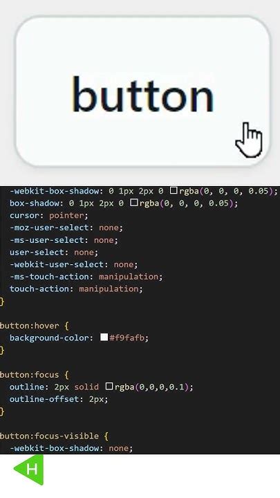 Create A Button Using Html Csshtmlresponsewebprogrammingjavascript