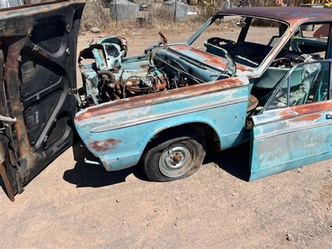 1966 Plymouth Valiant Driver Fender 66plvdf1c Desert Valley Auto Parts