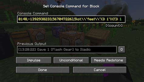 revamping command block gui r minecraftsuggestions