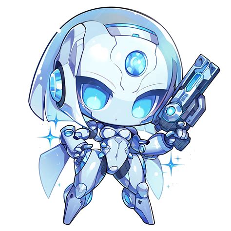 Premium Photo A Robot With A Gun In His Hand And The Words Robot On It