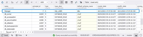 how to create a new user in sql server and manage permissions