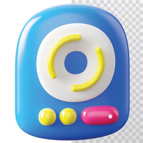 Premium Psd 3d Icon Cd Illustration