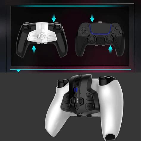 Back Button Attachment For Ps5 Controller Back Paddles Macro Function Game Controller