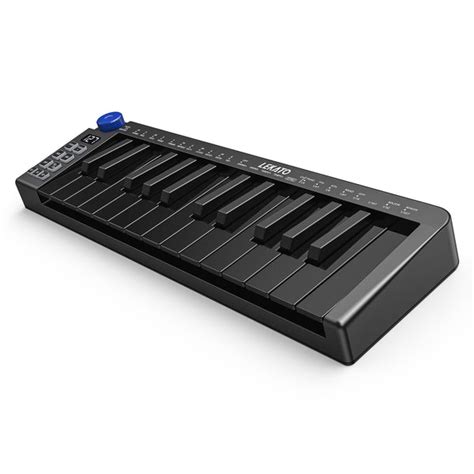 Lekato 25 Key Mini Midi Keyboard Controller Bluetooth Velocity Sensiti Lekato Buy Musical