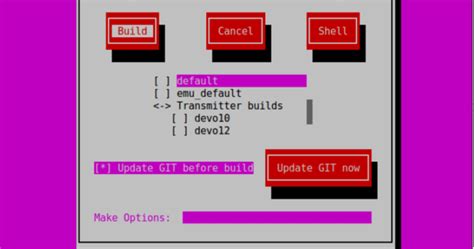 多軸飛行的研究筆記 Deviation Build Env