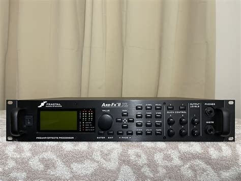 fractal audio axe fx ii xl mfc 101 midi foot controller reverb