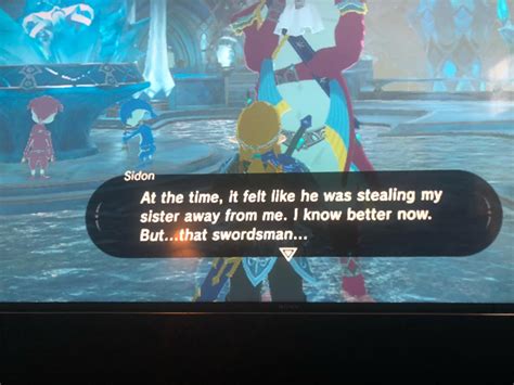 I Just Realized Mipha Is Sidons Sister R Breath Of The Wild