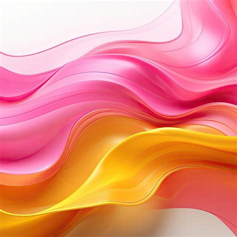 Premium Ai Image Abstract 3d Wavy Background Colorful Waves Flow Liquid Design Banner Background