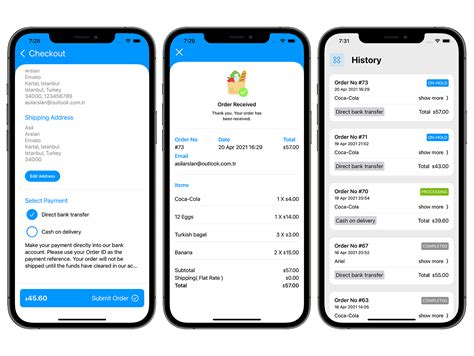 SwiftUI Grocery App Woocommerce Full IOS Application By Pavlistudio