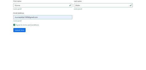 GitHub Munnasikder Bootstrap Form Bootstrap Form Validation Practice