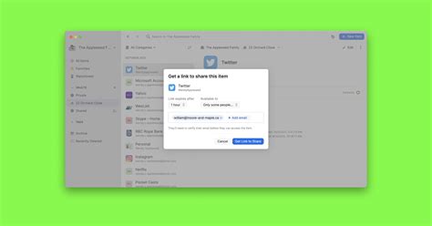 1password users can now share passwords and other data