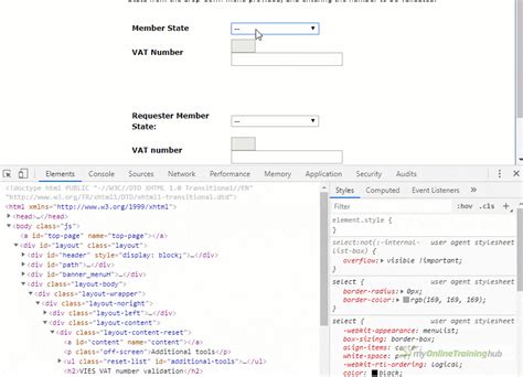 Web Scraping Filling In Forms • My Online Training Hub