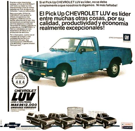 Chevrolet Luv La Pick Up Pionera Que Por Años Ostentó La Fuerza De Un