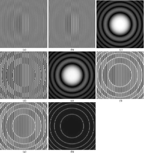 Results Of Processing Simulated Cosinusoidal Fringe Carrier Cosx With