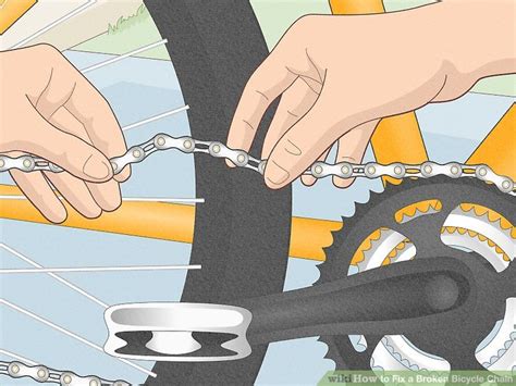 How To Fix A Broken Bicycle Chain Steps With Pictures