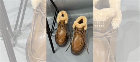 Ботинки женские Miu Miu зимние с мехом купить в Москве с доставкой Личные вещи Авито