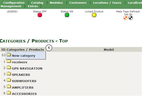 Zencart How To Manage Categories Template Monster Help