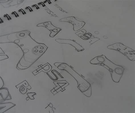 Ps4 Controller Concept Behance