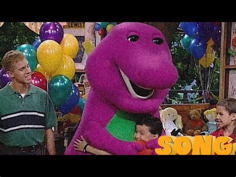Barney Bear Singing I Love You