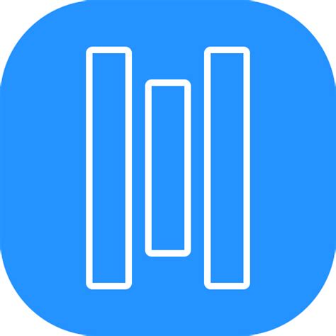 Center Align Generic Color Fill Icon