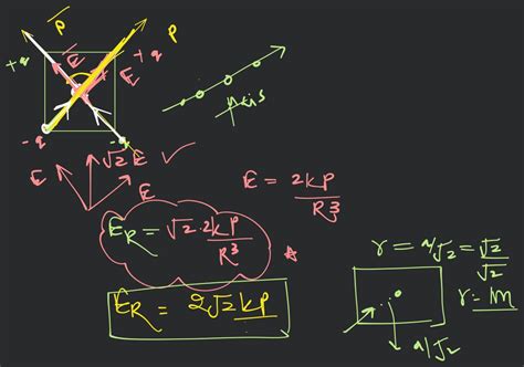 b two identical electric dipoles are placed along the diagonals of a sq