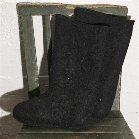 Perinteiset Huopatossut Mustat Vintagevarasto