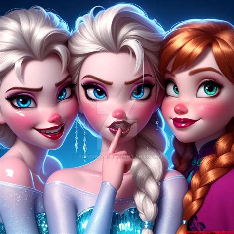 Open Elsa Elsa And Anna Lipstick 001 By Sombra11 On Deviantart