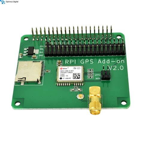 RPI Customized GPS Add On V Module For Raspberry Pi Optimus Digital