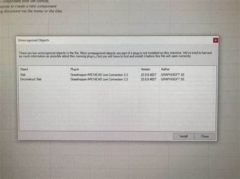 archicad live connection connection problem grasshopper mcneel forum