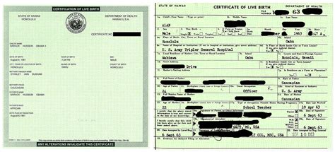 Now Hawaii Cant Find The Birth Certificate