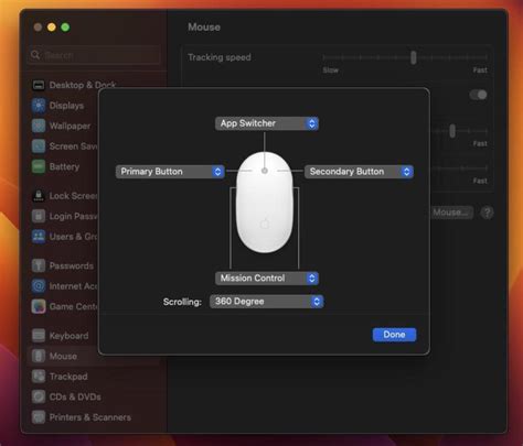 mighty mouse secret option r mac