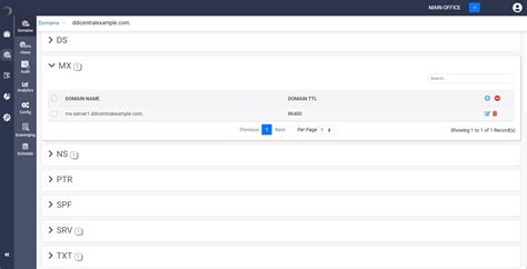 configuring microsoft dns resource records