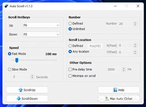 Auto Scroll Download Softpedia
