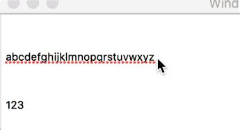 Swift How Does The NSTextView Make The Text In The Middle Of The Line