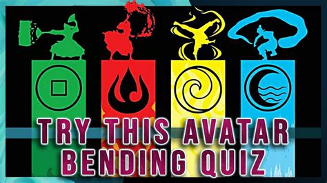 Which Element Would You Bend Avatar Quiz Follow Along Youtube