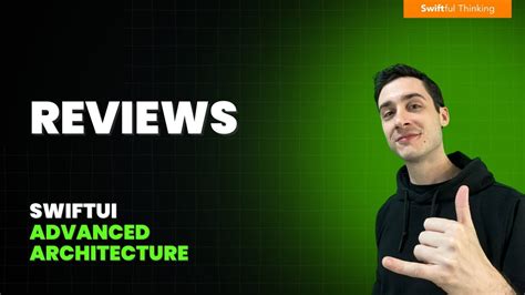 Reviews For Swiftui Advanced Architecture By Swiftful Thinking Youtube