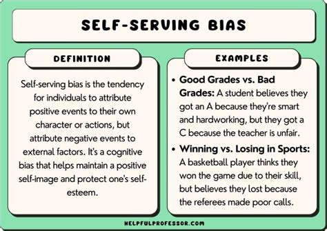10 Self Serving Bias Examples 2025