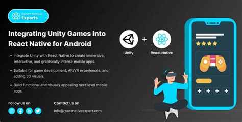 Integrating Unity Games Into React Native For Android