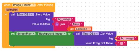 Problem Saving An Image In Tiny Db And Setting It As A Background
